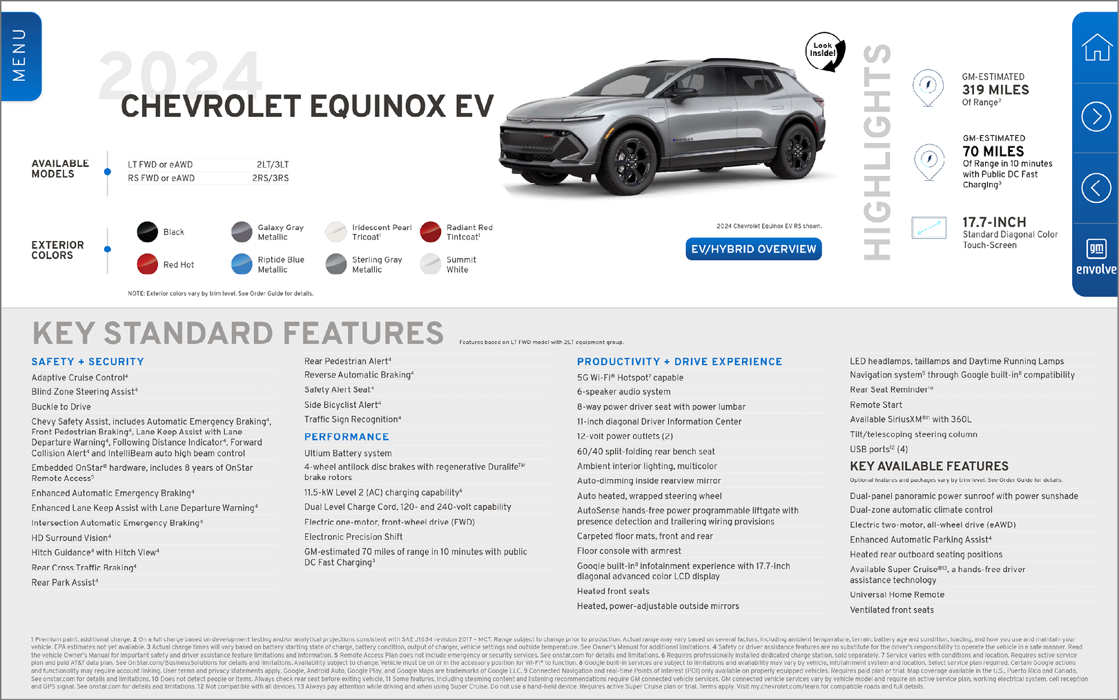 2025 GM Envolve Fleet Guide